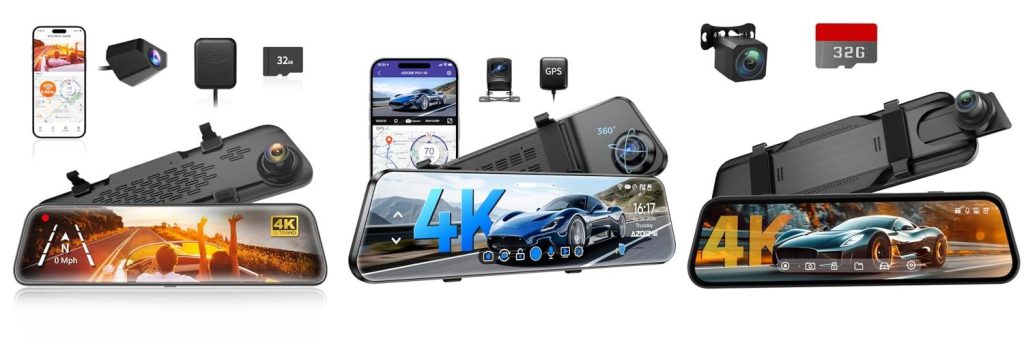 Top 5 Best 4K Mirror Dash Cams: Reviews & Buyer's Guide