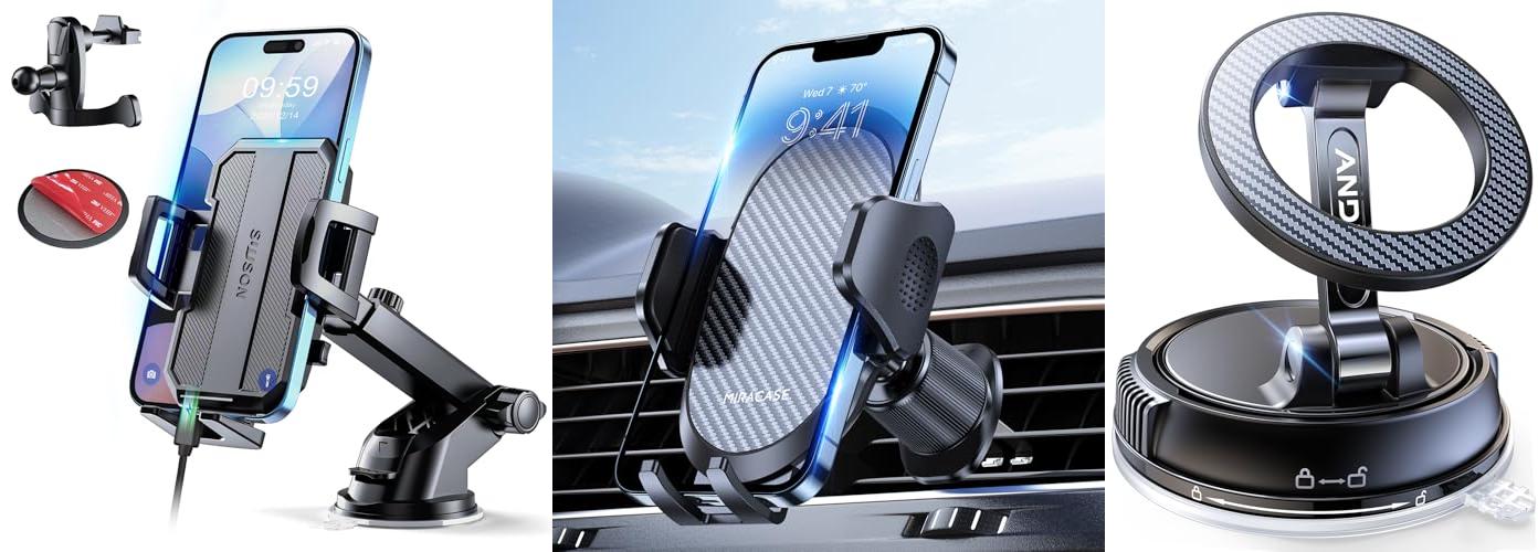 Top 5 Car Cell Phone Mounts: Reviews, Features & Buying Guide