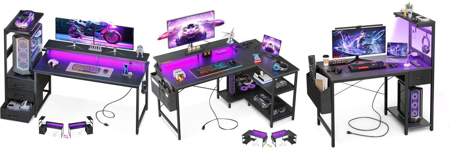 Top 5 Gaming Desks With Storage: Reviews & Buyer's Guide