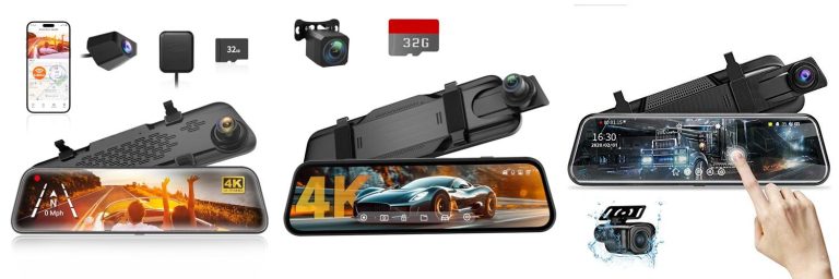 Top 5 Rear View Mirror Dash Cams: Reviews & Buyer's Guide