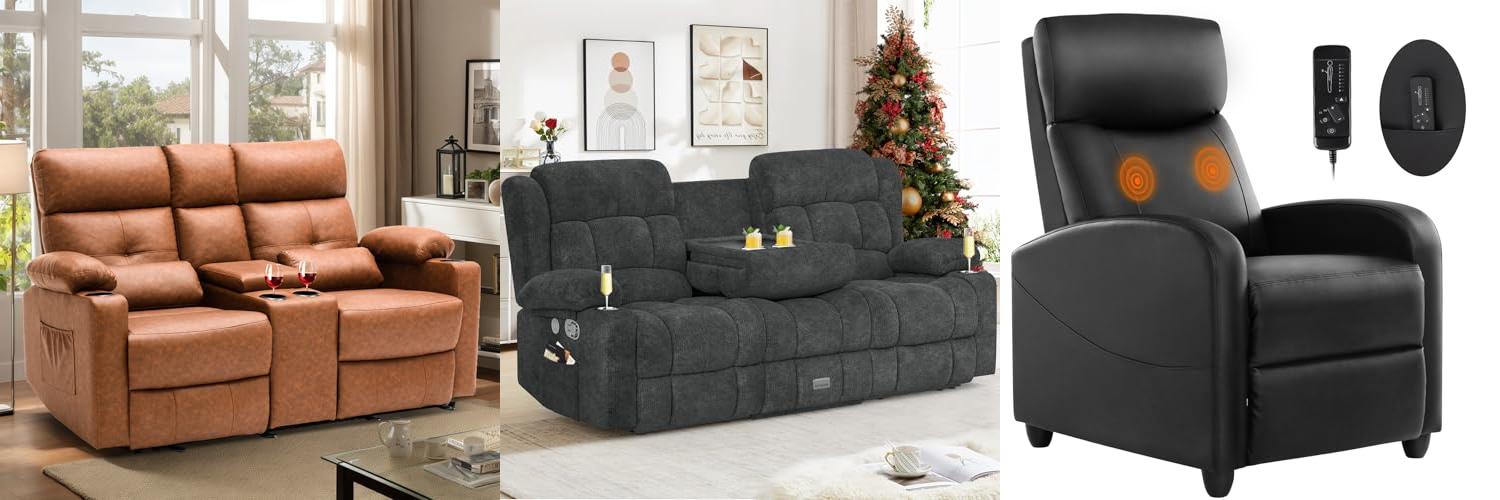 Top 5 Reclining Sofas With Lumbar Support: Reviews & Buying Guide